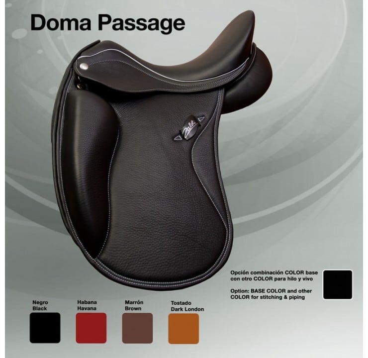 Selle d'équitation Zaldi Passage - SN Equitation
